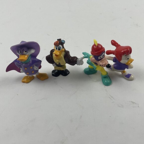 Disney | Toys | 992 Kelloggs Darkwing Duck Pvc Figures Set Of 4 Disney ...